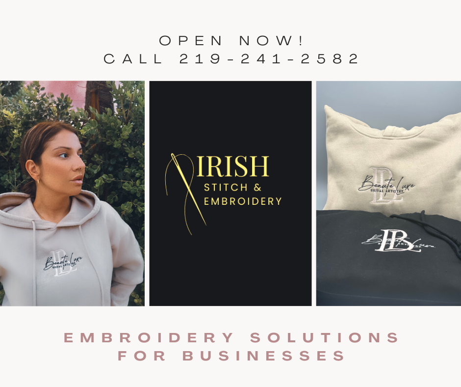 Embroidery – Irish Stitch and Embroidery, LLC